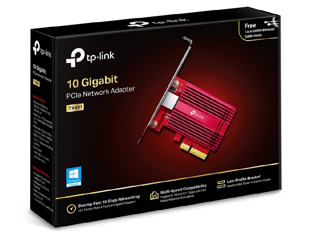 TP-Link 10 Gigabit PCI Express Network Adapter [TX401]