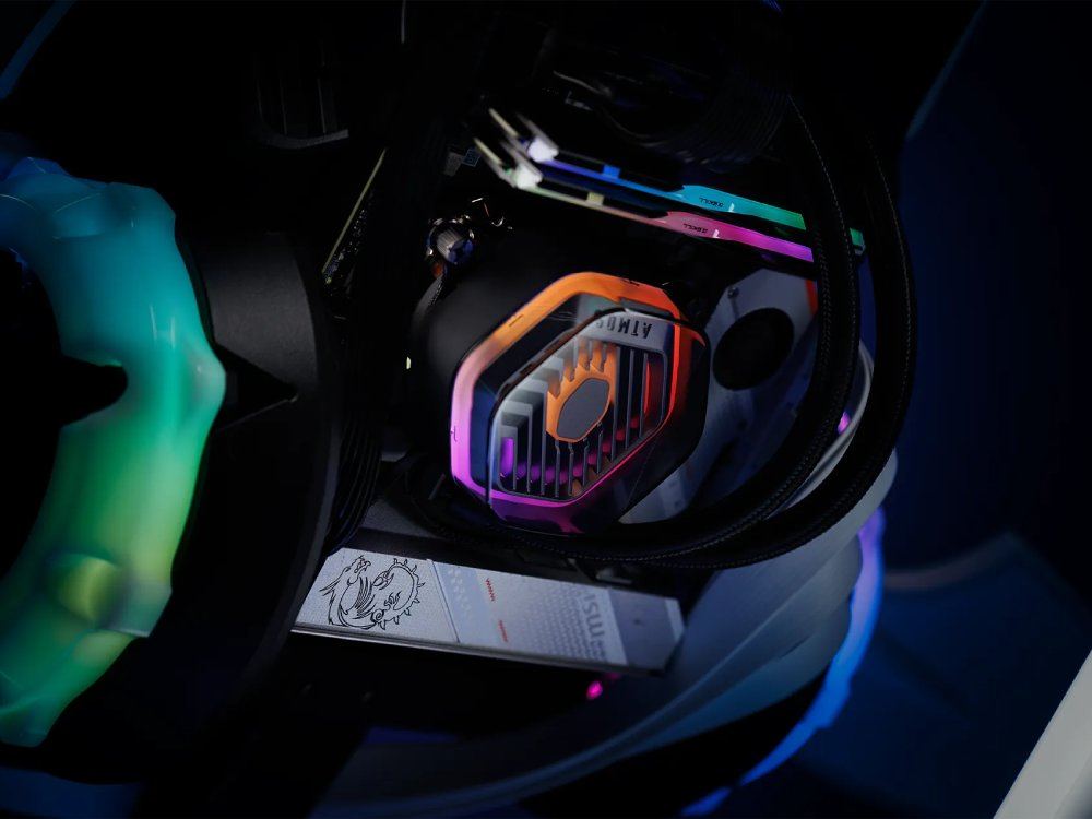 Cooler Master Shark X Mini-ITX Case with PSU, Radiator and RGB Fan [ABK ...