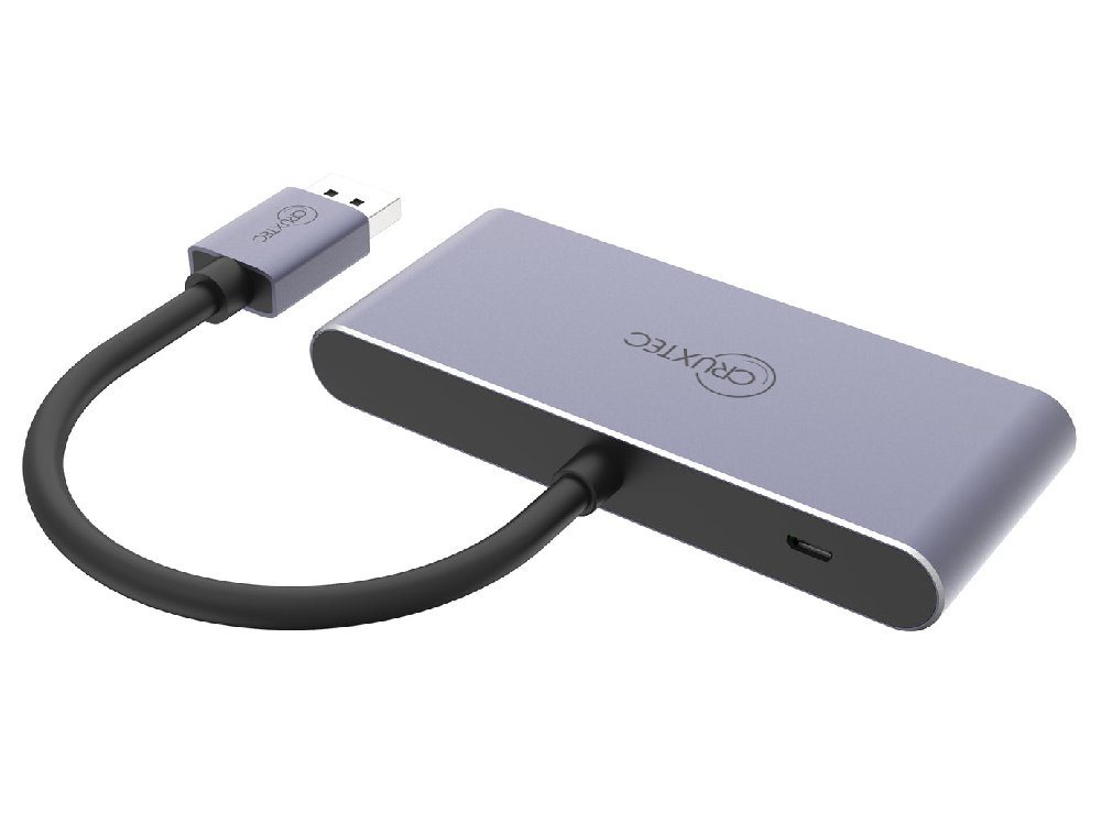Cruxtec DisplayPort to 3 x DisplayPort Multi-Monitor 8K Adapter [DT3D ...