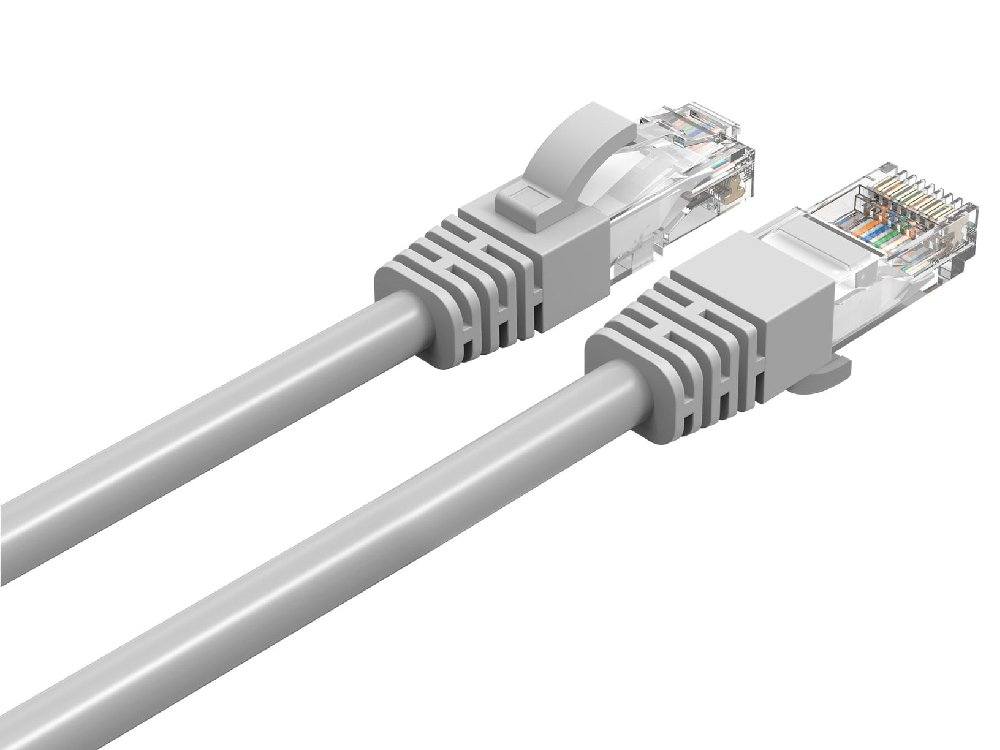 Cruxtec 30m Cat 6 Ethernet Cable - Grey [RC6-300-GY]