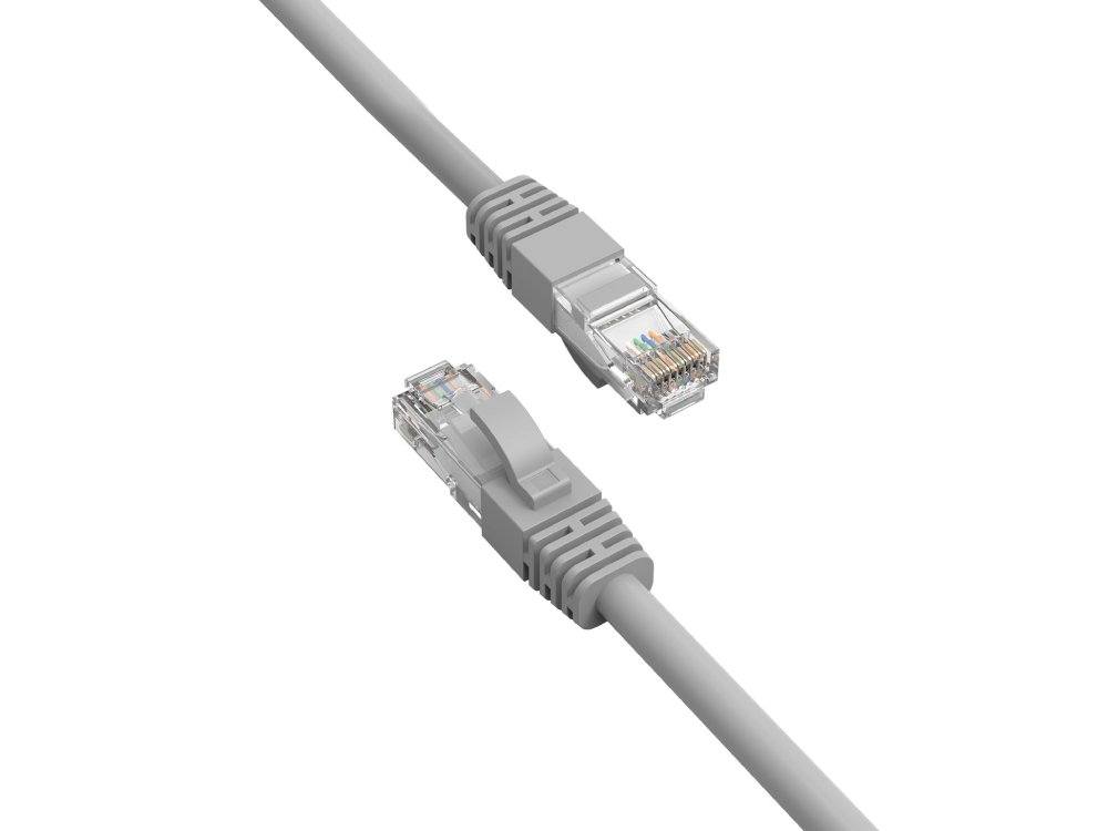 Cruxtec 0.3m Cat 6 Ethernet Cable - Grey [RC6-003-GY]