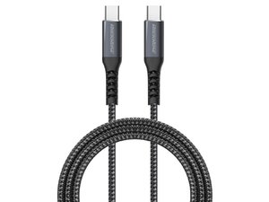 Rockrose Powerline CC1 Pro 3A 100W Max 1m USB-C to USB-C Fast Charge ...