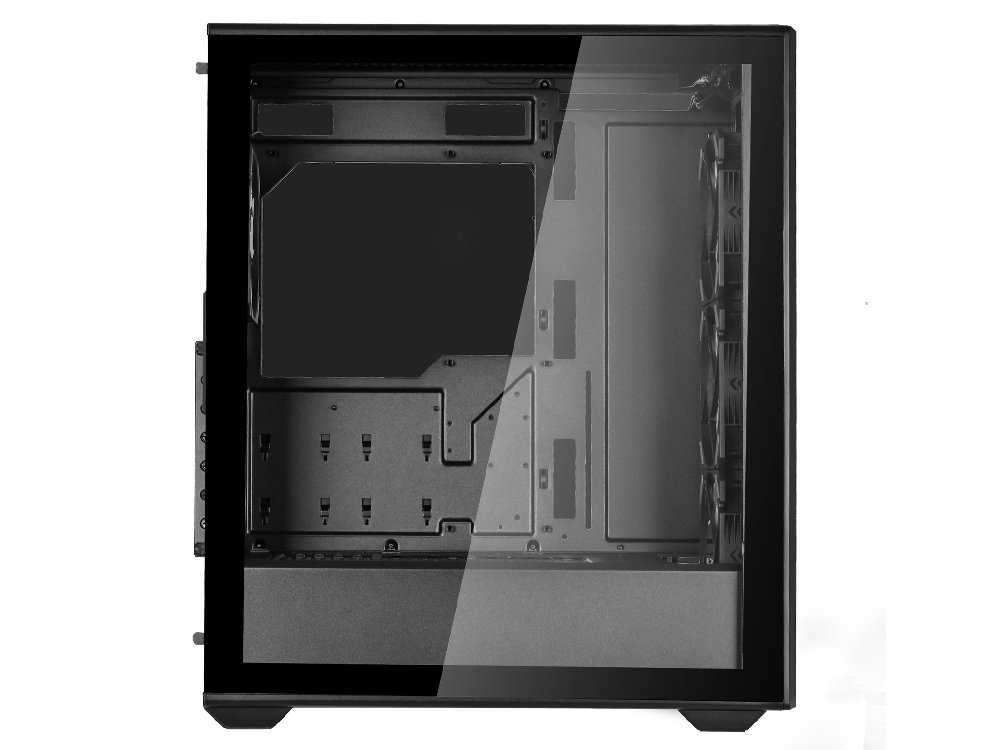 SilverStone FARA 515X Tempered Glass ATX Mid-Tower Case - Black [SST ...