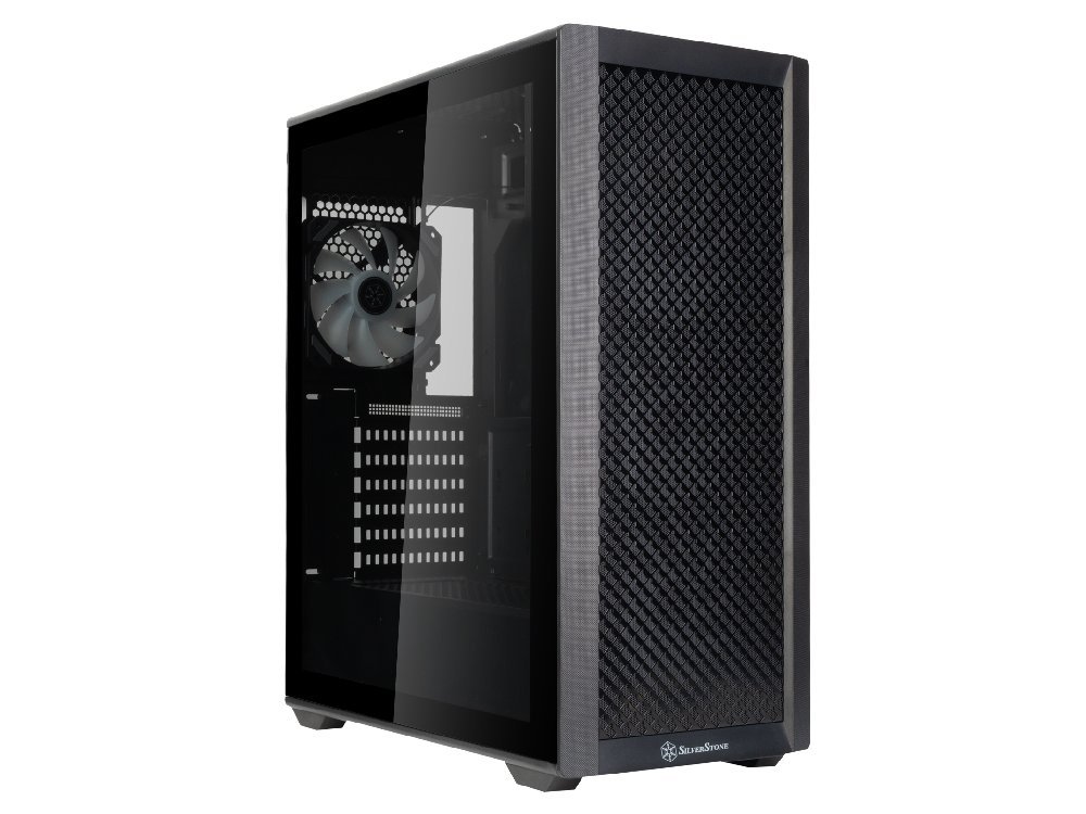 SilverStone FARA 515X Tempered Glass ATX Mid-Tower Case - Black [SST ...
