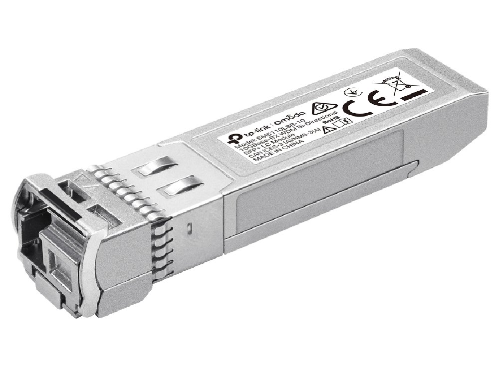 TP-Link SM5110LSB-10 Omada 10GBase-BX WDM Bi-Directional SFP+ LC Module ...