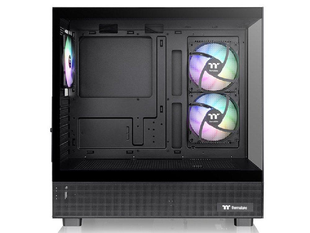 Thermaltake View 270 Plus TG ARGB Mid-Tower Case - Black [CA-1Y7-00M1WN-01]