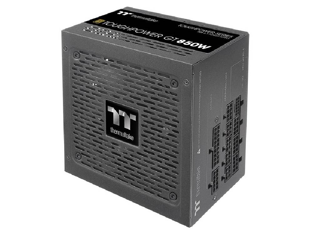 Thermaltake Toughpower GT 850W 80+ Gold ATX 3.1 Fully Modular Power Supply - Black [PS-TPT ...