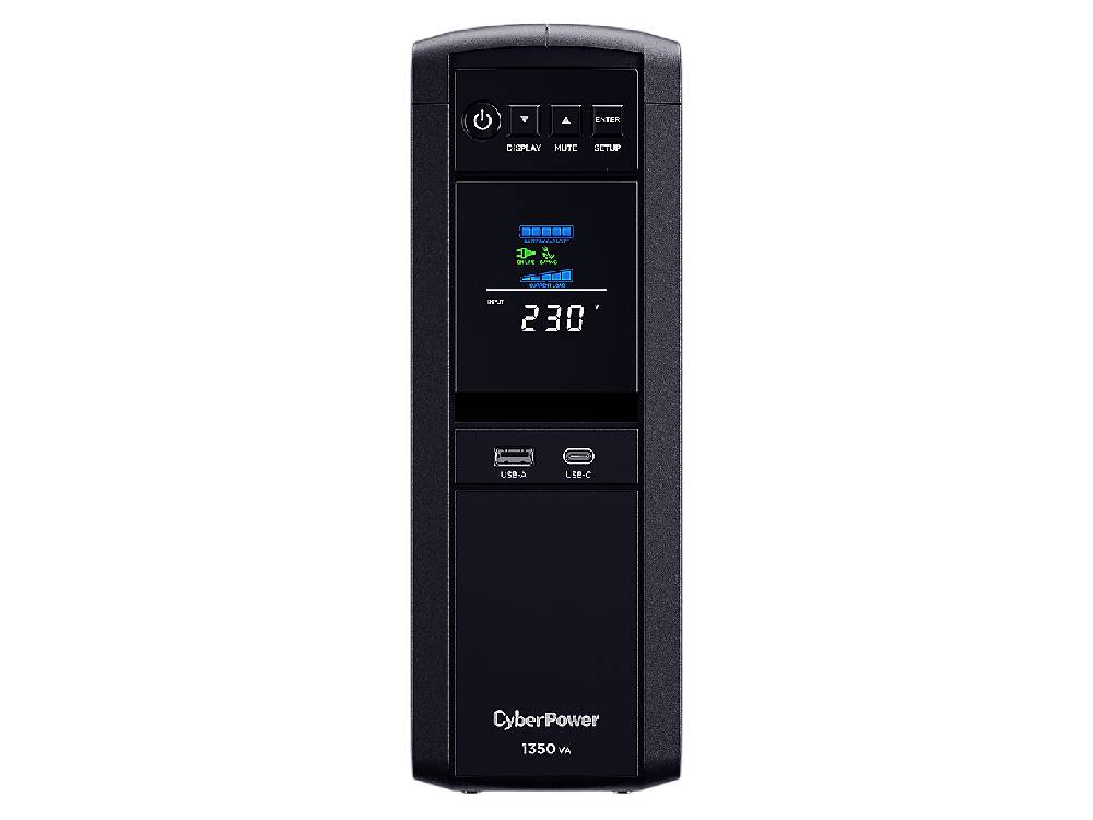 CyberPower PFC Sinewave Series 1350VA 810W Backup UPS Systems ...