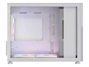 Karuza STC-WJ004-LG Mini Tower Gaming Case with LCD - White [STC-WJ004 ...