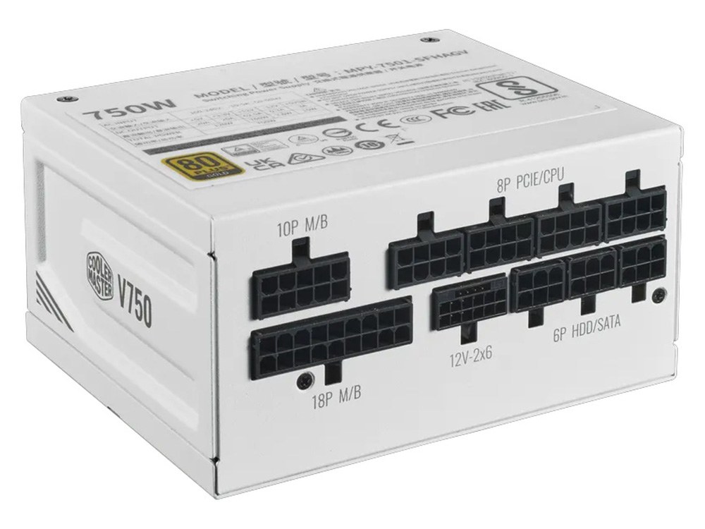 Cooler Master V SFX 750W 80+ Gold ATX 3.1 Fully Modular Power Supply ...