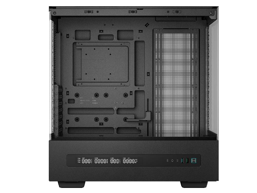 DeepCool CH690 DIGITAL Tempered Glass Mid-Tower Case - Black [R-CH690 ...