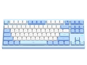 Wobkey Crush 80 Reboot Pro Tri-mode RGB Polar Ocean Switch Mechanical Keyboard - Blue [KBWKC80BL]