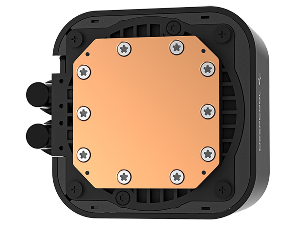 DeepCool LQ240 240mm ARGB Halo All-in-one CPU Cooler - Black [R-LQ240 ...