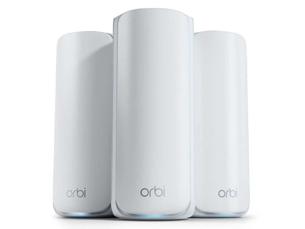 Netgear Orbi RBE773 Tri-Band WiFi 7 11Gbps Mesh (3-Pack) [RBE773-100APS]