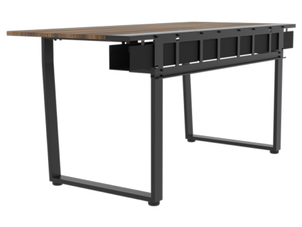 Dezctop Bifrost 160 Gaming Desk - Walnut (160 x 71.9 x 136cm) [DK ...