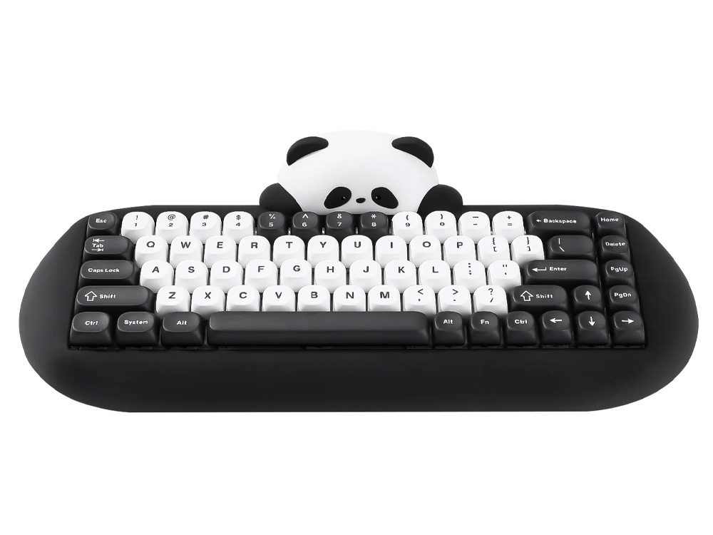 YUNZII C68 Panda Tri-Mode Hot-Swap Wireless Hi-Fi Panda Switch ...