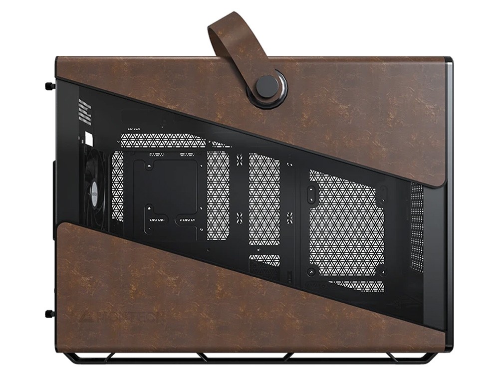 Montech Heritage Pro Leather & Metal Micro-ATX Case - Black [Heritage ...
