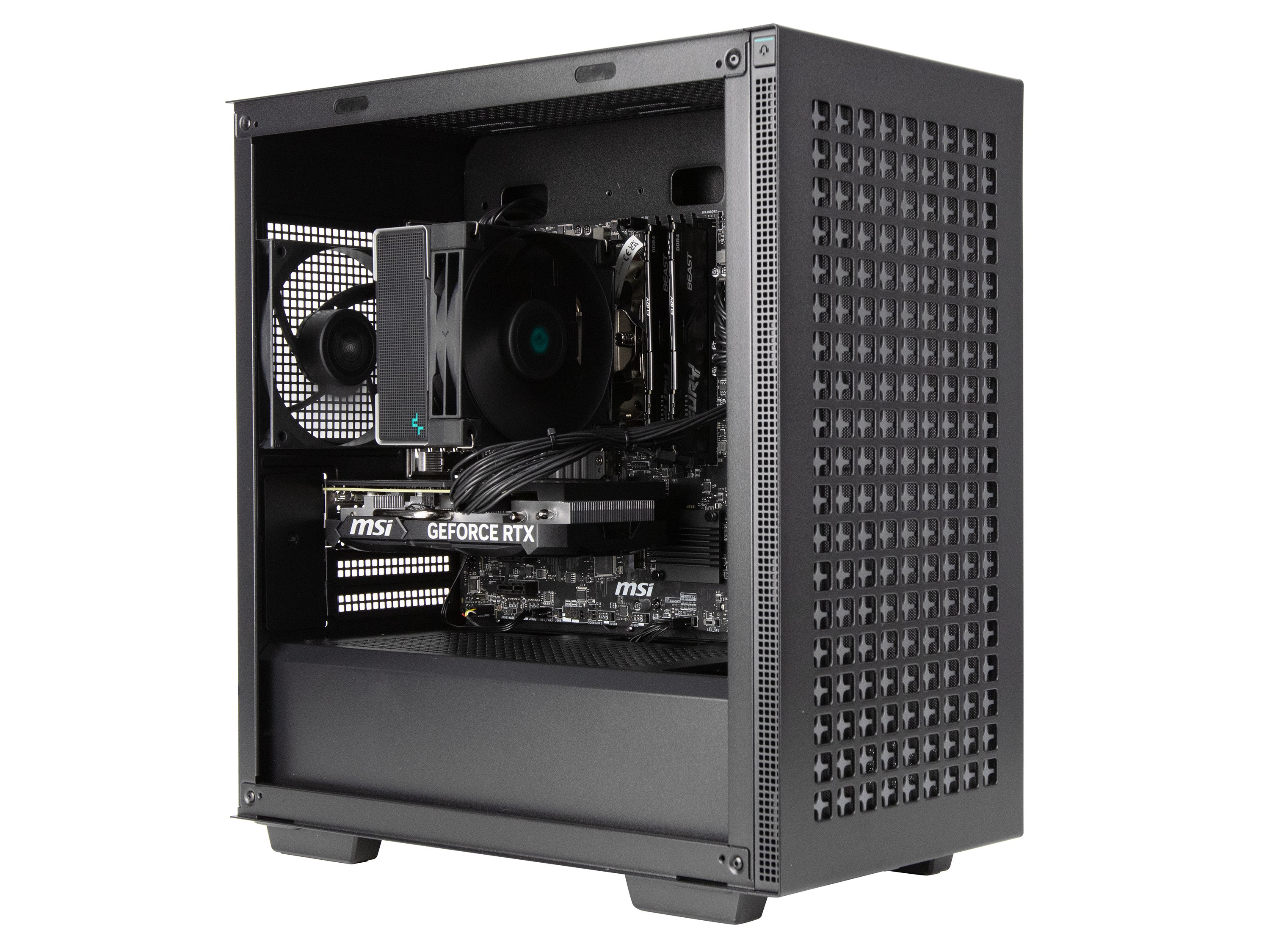 Centre Com ANTI-RGB Ryzen 5 5600X RTX 4060 Ti Gaming PC with Windows 11 ...