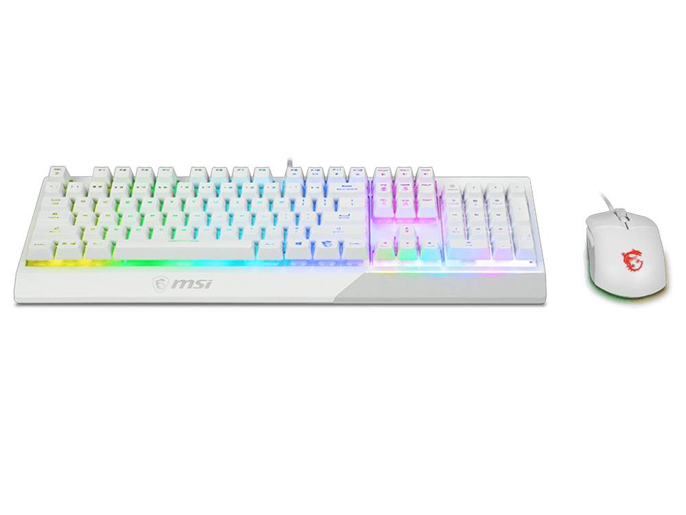 MSI Vigor GK30 RGB Wired Gaming Keyboard & Mouse Combo [Vigor GK30 ...