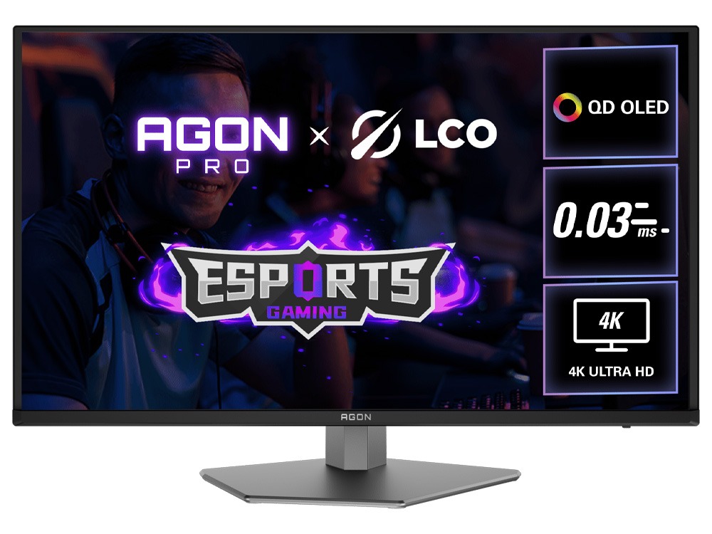 AOC AG326UD 31.5" UHD QD-OLED 165Hz Adaptive Sync Gaming Monitor [AG326UD]