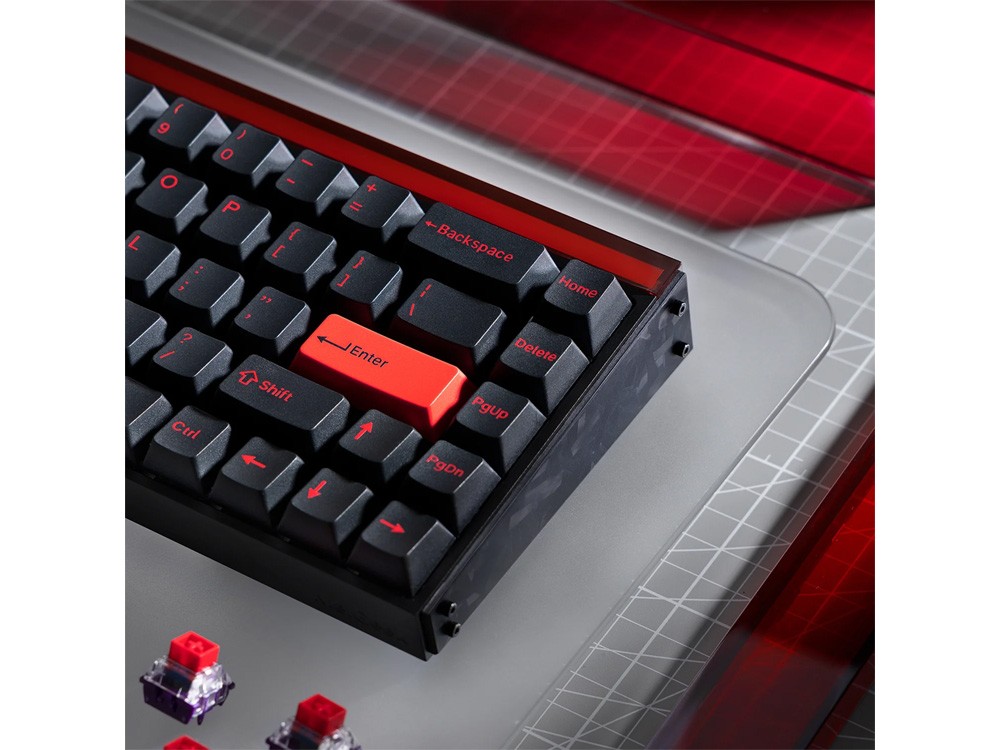 MelGeek MADE68 Ultra Aluminum Gaming Magnetic Switch Keyboard ...