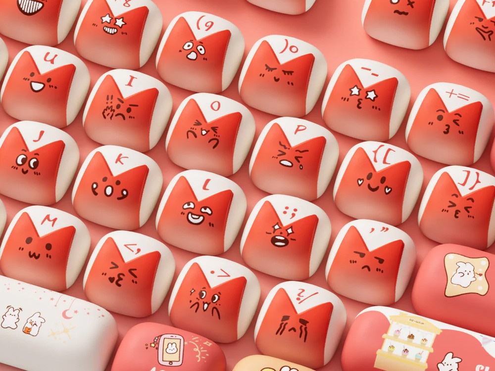Bunny Apple MOG Profile Keycap Set (137-key) [6925758631198]