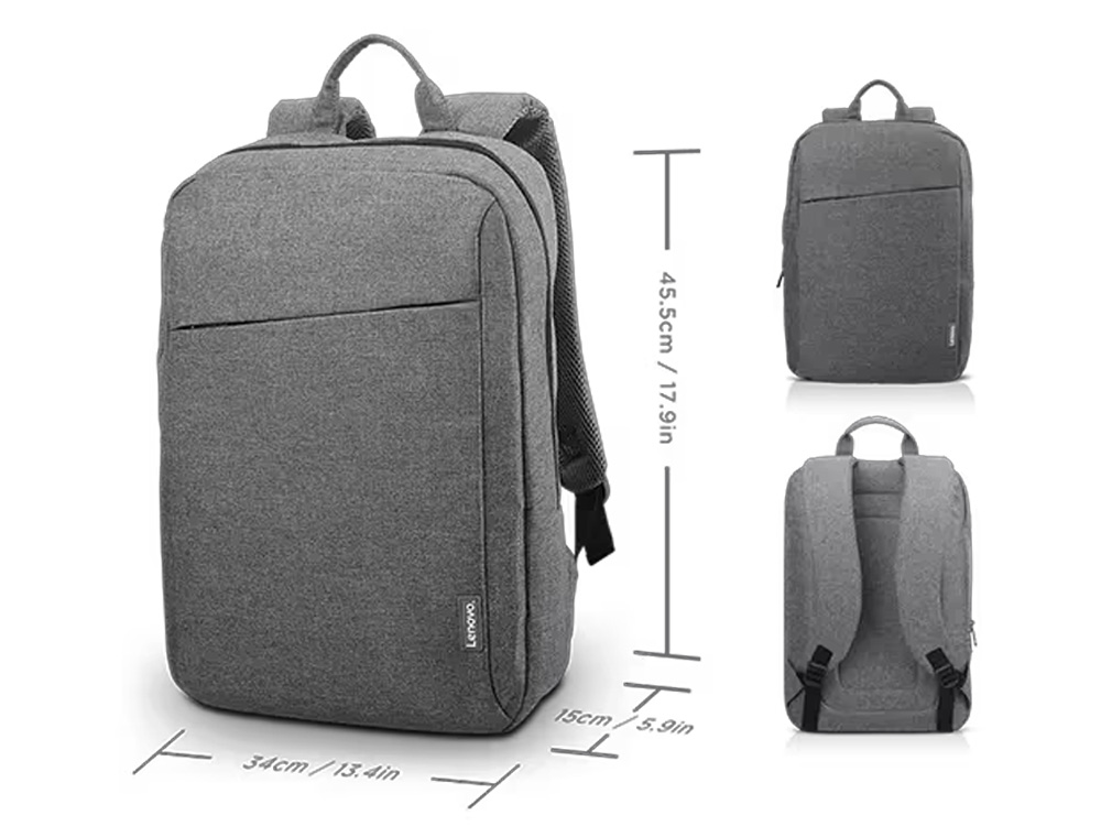 Lenovo B210 15.6 Laptop Casual Backpack - Grey [GX40Q17227]
