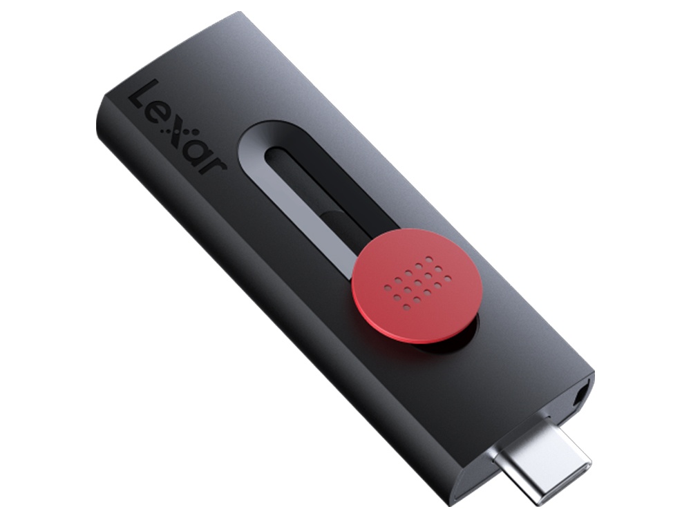 Lexar JumpDrive Dual Drive D300 64GB USB 3.1 Type-C Flash Drive ...