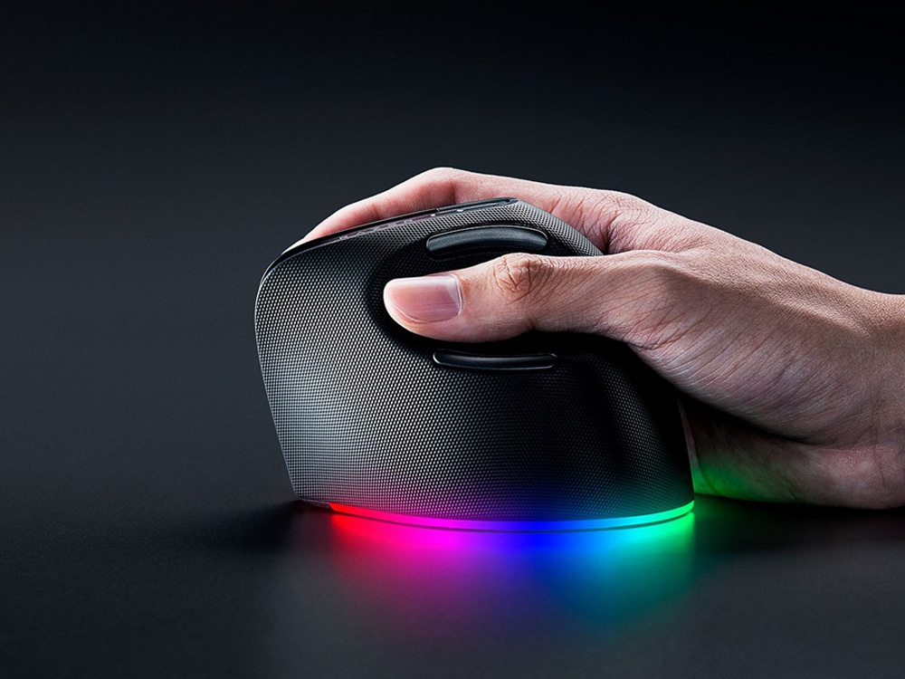 Razer Pro Click V2 Vertical Right-handed Ergonomic Wireless Mouse [RZ01 ...