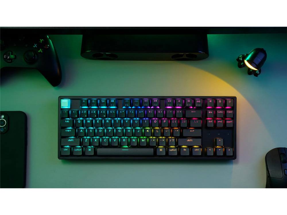 Keychron K8 HE Wireless Gateron Double-Rail Nebula Switch Keyboard ...