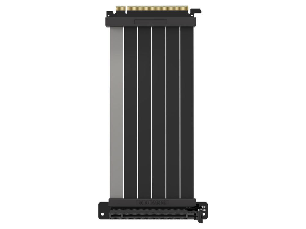 Cooler Master MasterAccessory 300mm Riser Cable PCIe 4.0 x16 V2 - Black ...