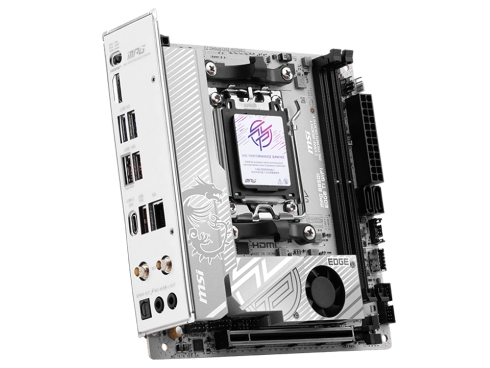 MSI MPG B850I EDGE TI WIFI AM5 mITX Motherboard [MPG B850I EDGE TI WIFI]