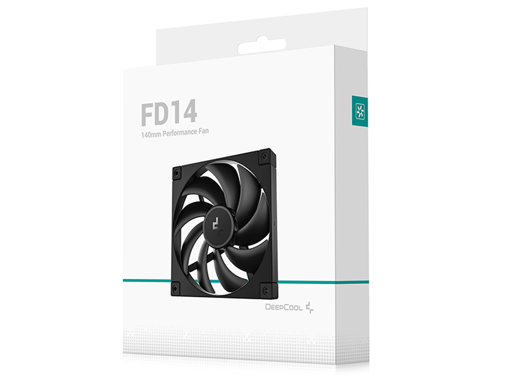 DeepCool FD14 Performance 140mm Fan - Black [R-FD14-BKNPN1-G]