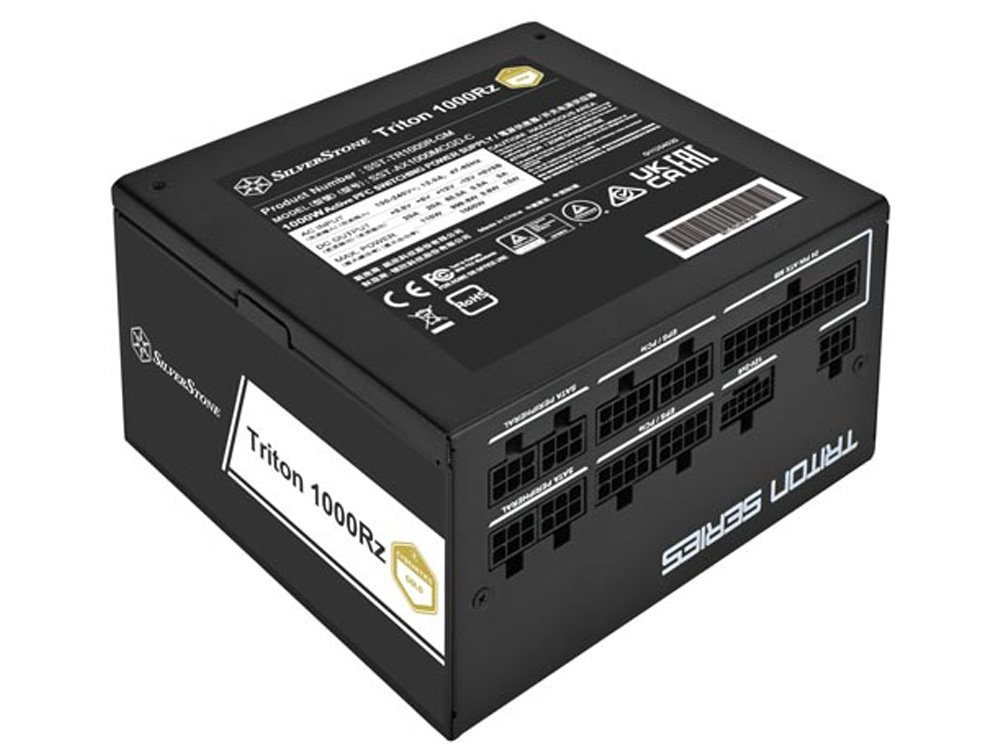 SilverStone Triton 1000Rz 1000W Cybenetics Gold Fully Modular ATX Power ...