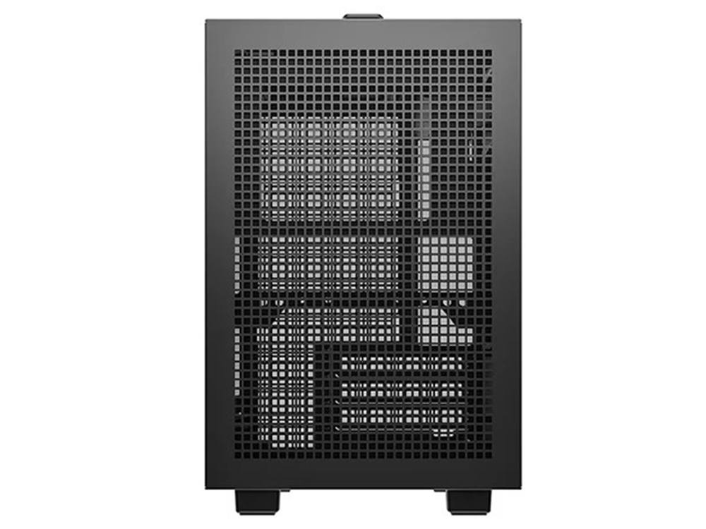 DeepCool CH160 PLUS Tempered Glass Side Panel Micro-ATX Case - Black [R ...