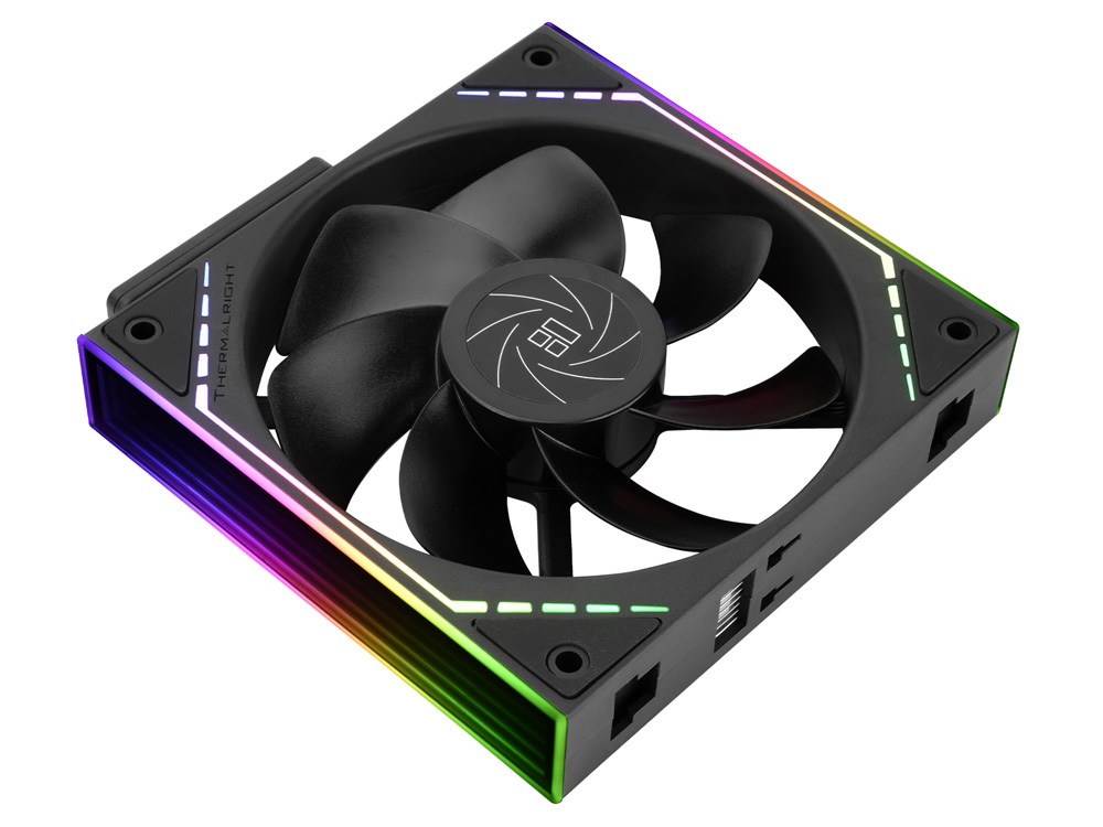 Thermalright TL-M12QR X3 120mm PWM ARGB Reverse Fan - Black (3-Pack ...