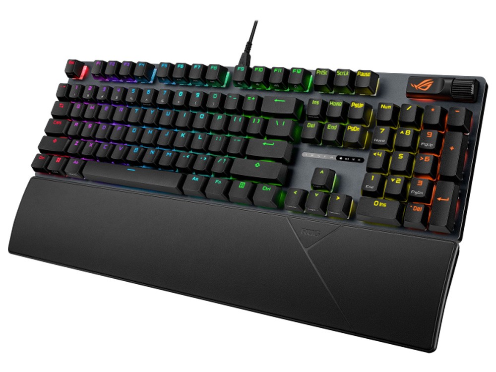 ASUS ROG Strix Scope II X Wired PBT Storm Switch Gaming Keyboard [ROG ...