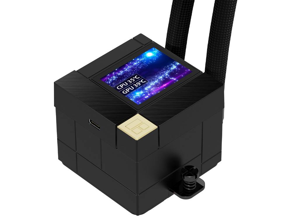 Thermalright Core Matrix 240 Vision ARGB All-In-One Liquid CPU Cooler ...