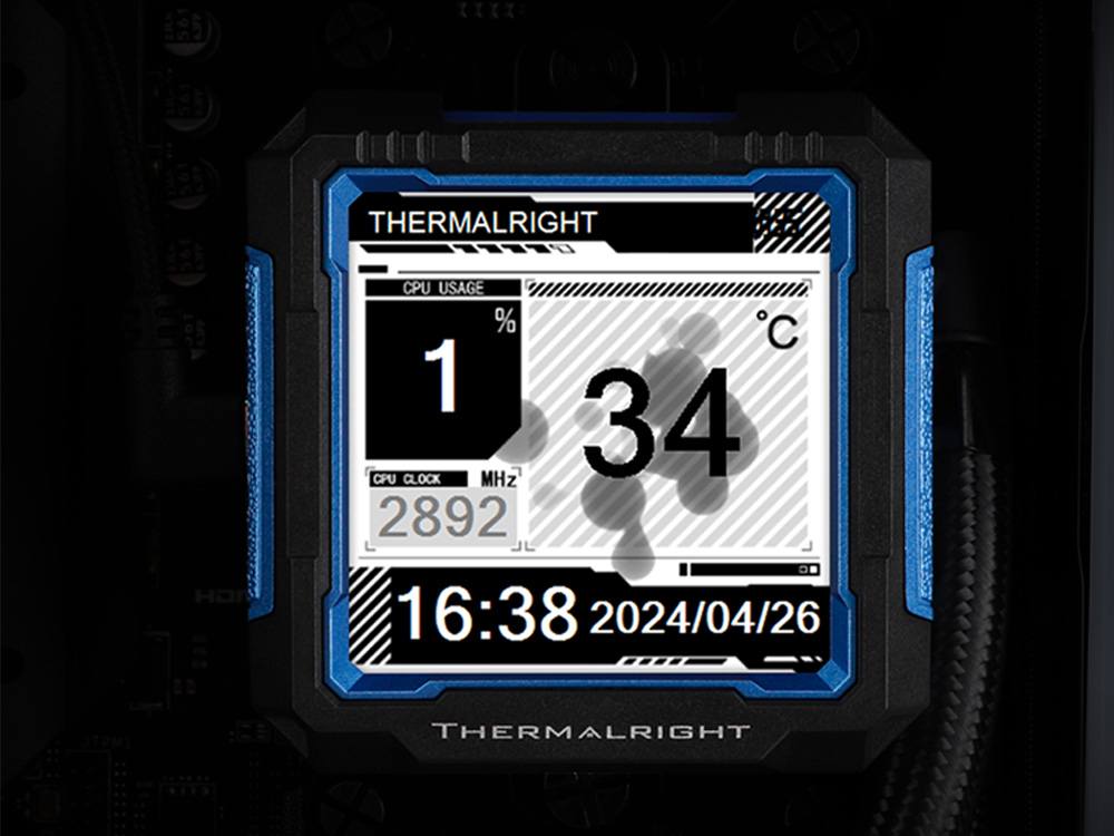 Thermalright Frozen Warframe Pro 360 All-In-One Liquid CPU Cooler ...