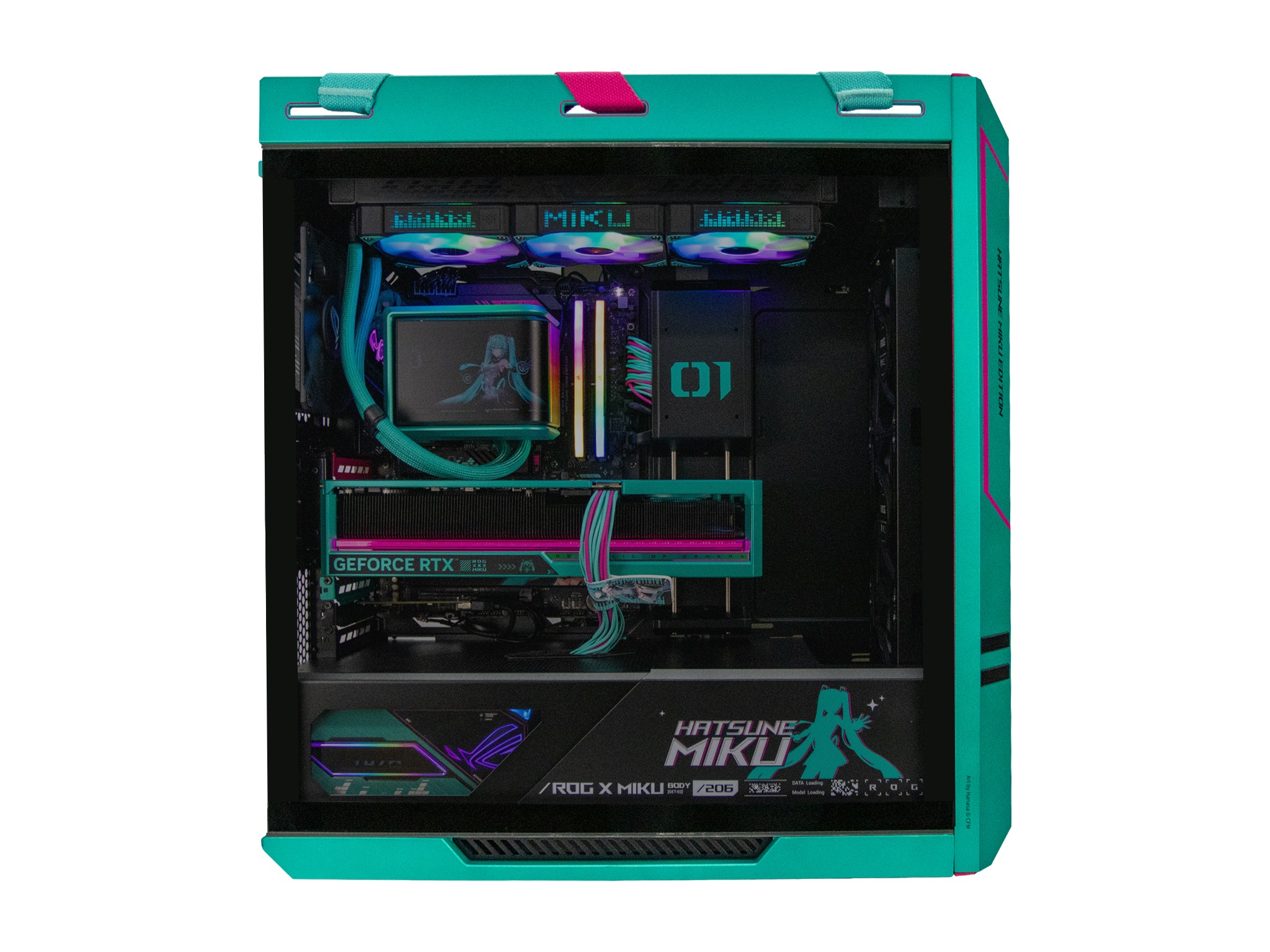 Centre Com ASUS x Hatsune Miku Ryzen 7 RTX 5080 Gaming PC and ...