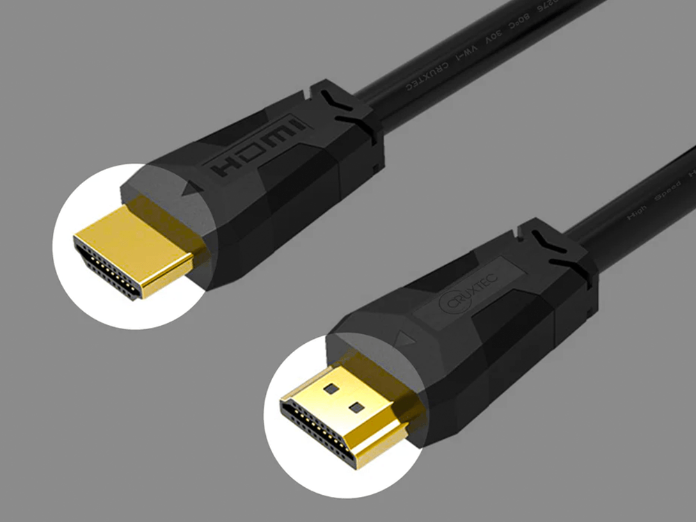 Cruxtec 15m High Speed HDMI 4K Cable with Ethernet [HC20-15-BK]