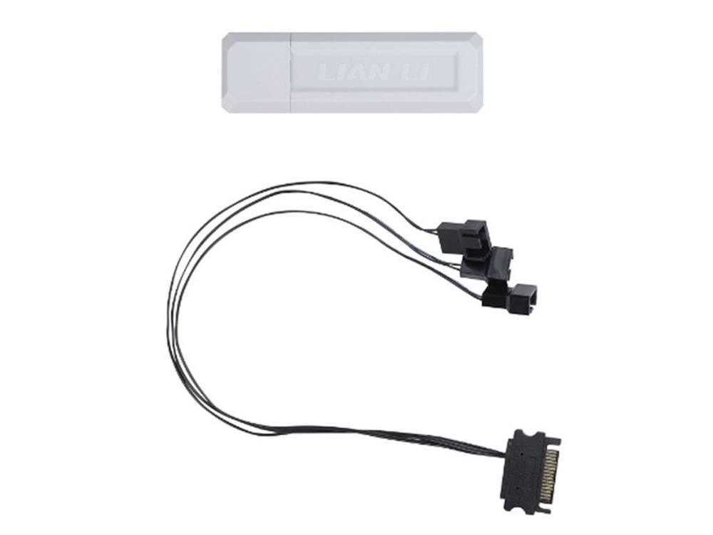 Lian Li RF 2.4 GHz Wireless Controller Kit - White [RF-T-W]