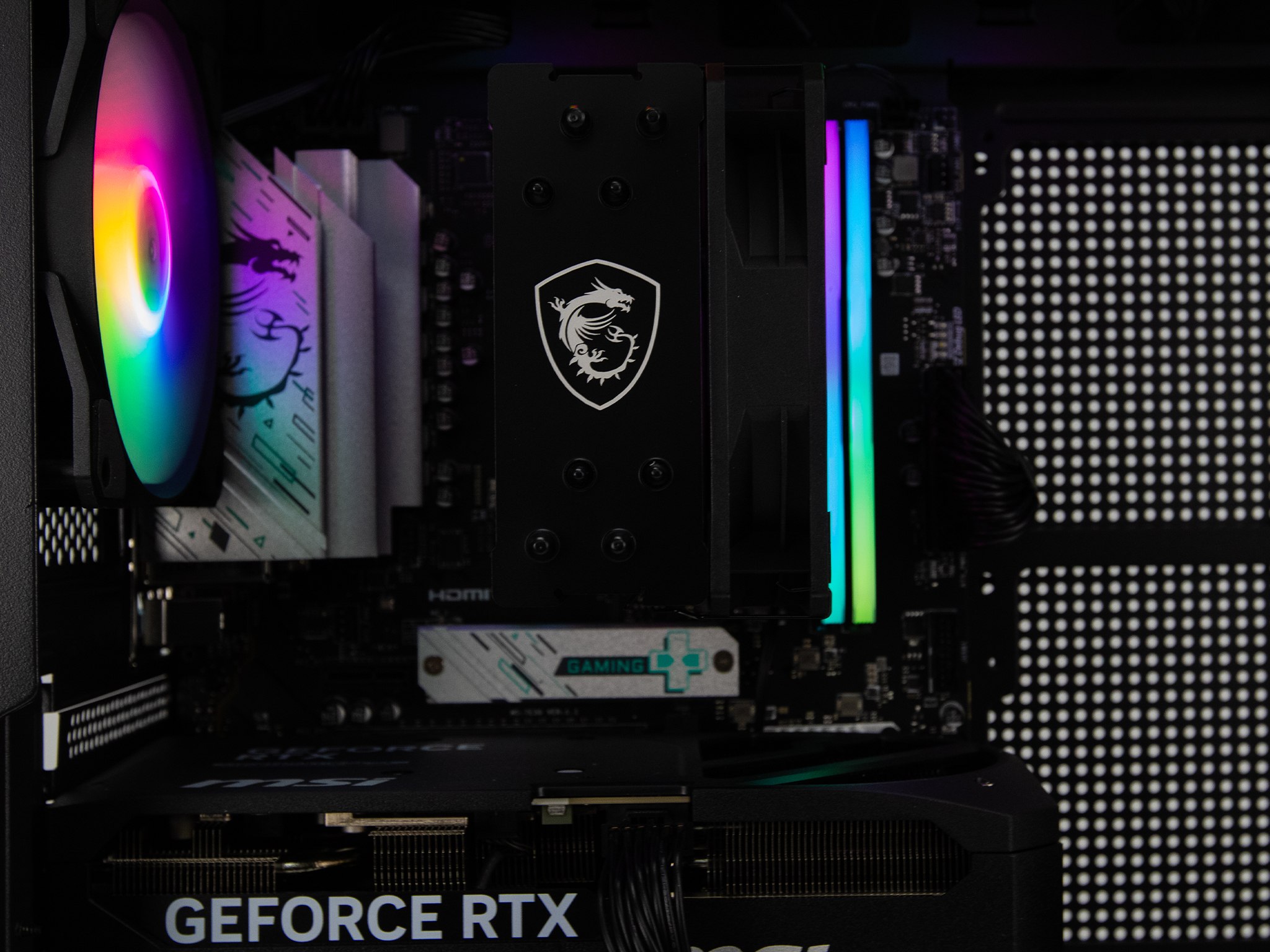 Centre Com Black EVO V2 Ryzen 5 7500F RTX 5070 Gaming PC with Windows ...